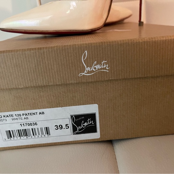 Christian Louboutin | Shoes | White Christian Louboutin So Kate 2 ...